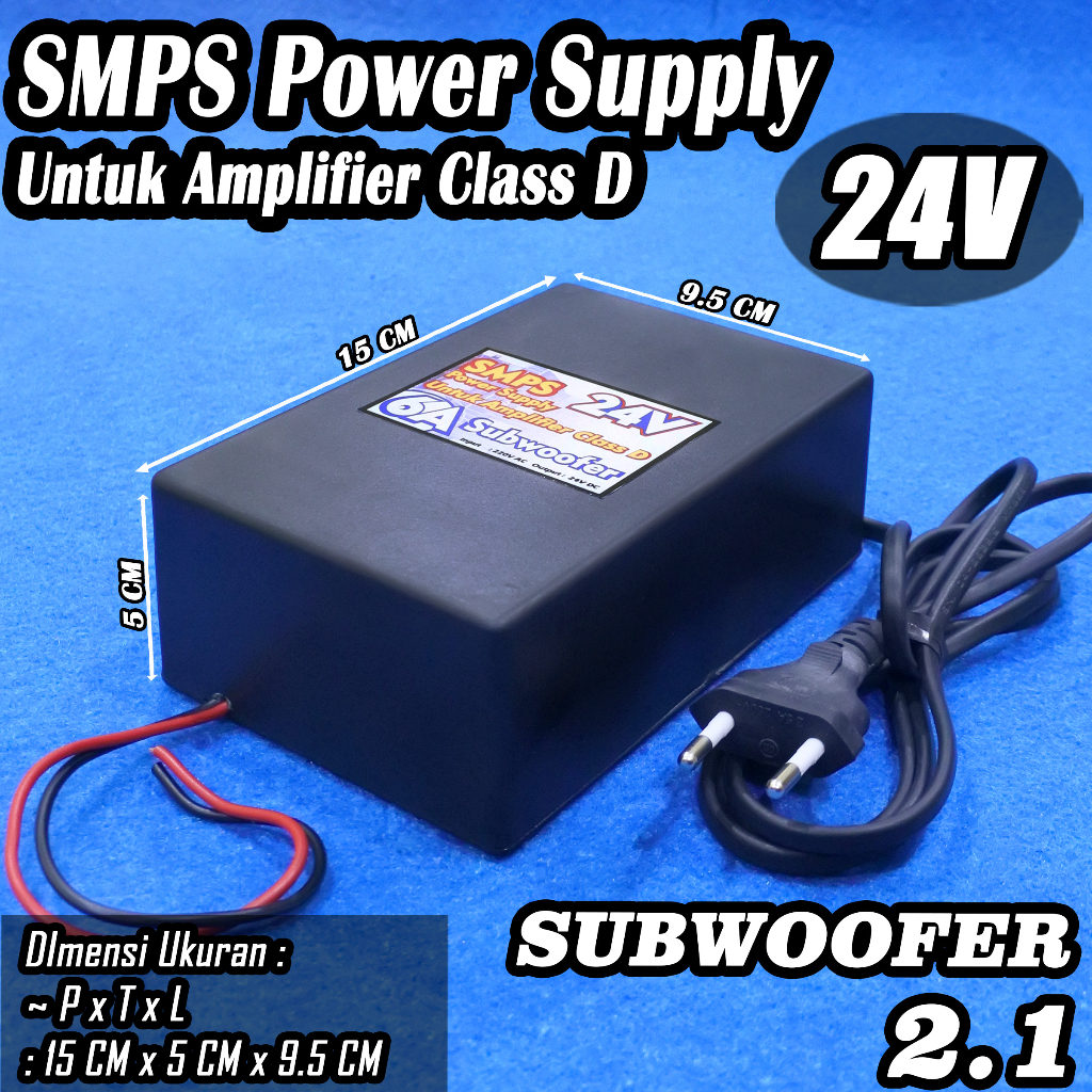 Jual SMPS power supply 24V untuk amplifier Class D | Shopee Indonesia