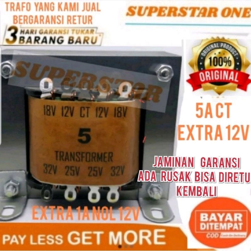 Jual TRAVO 5ACT TRAFO 5A CT pro 100%ASLI ORIGINAL BERGARANSI | Shopee Indonesia