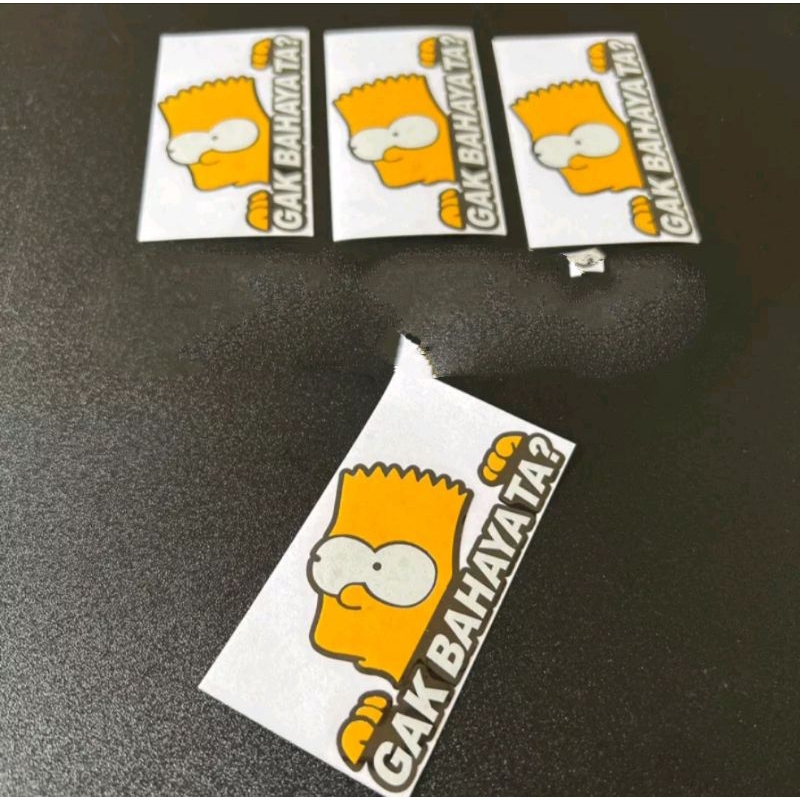 Jual Sticker GAK BAHAYA TA? Meme Viral Stiker Cutting | Shopee Indonesia