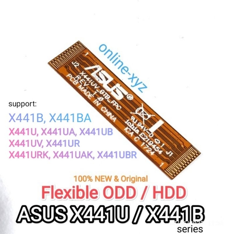 Jual kabel konektor Flexible hdd odd sata board ASUS X441B X441U X441UA ...