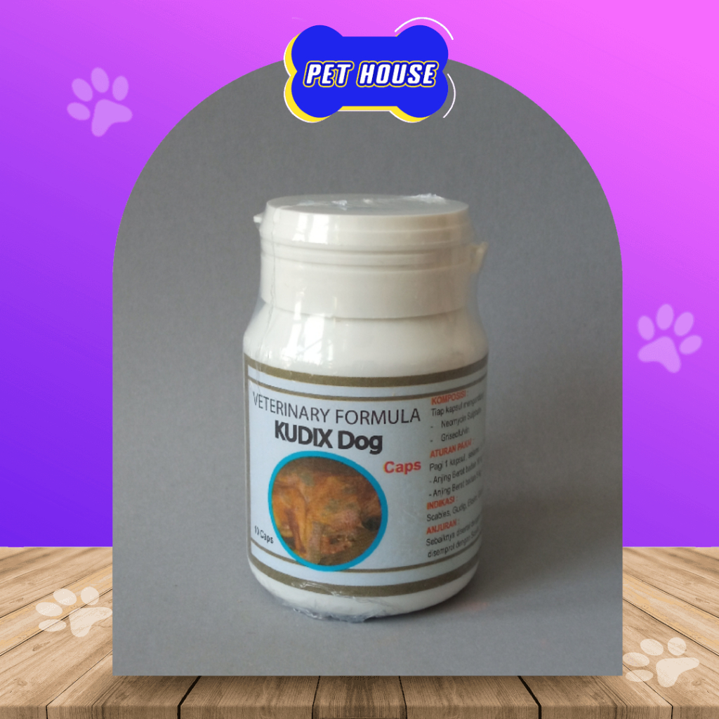 Jual KUDIX DOG 10 CAPSUL - OBAT KUDIX PADA ANJING - PIL MINUM ANTI ...