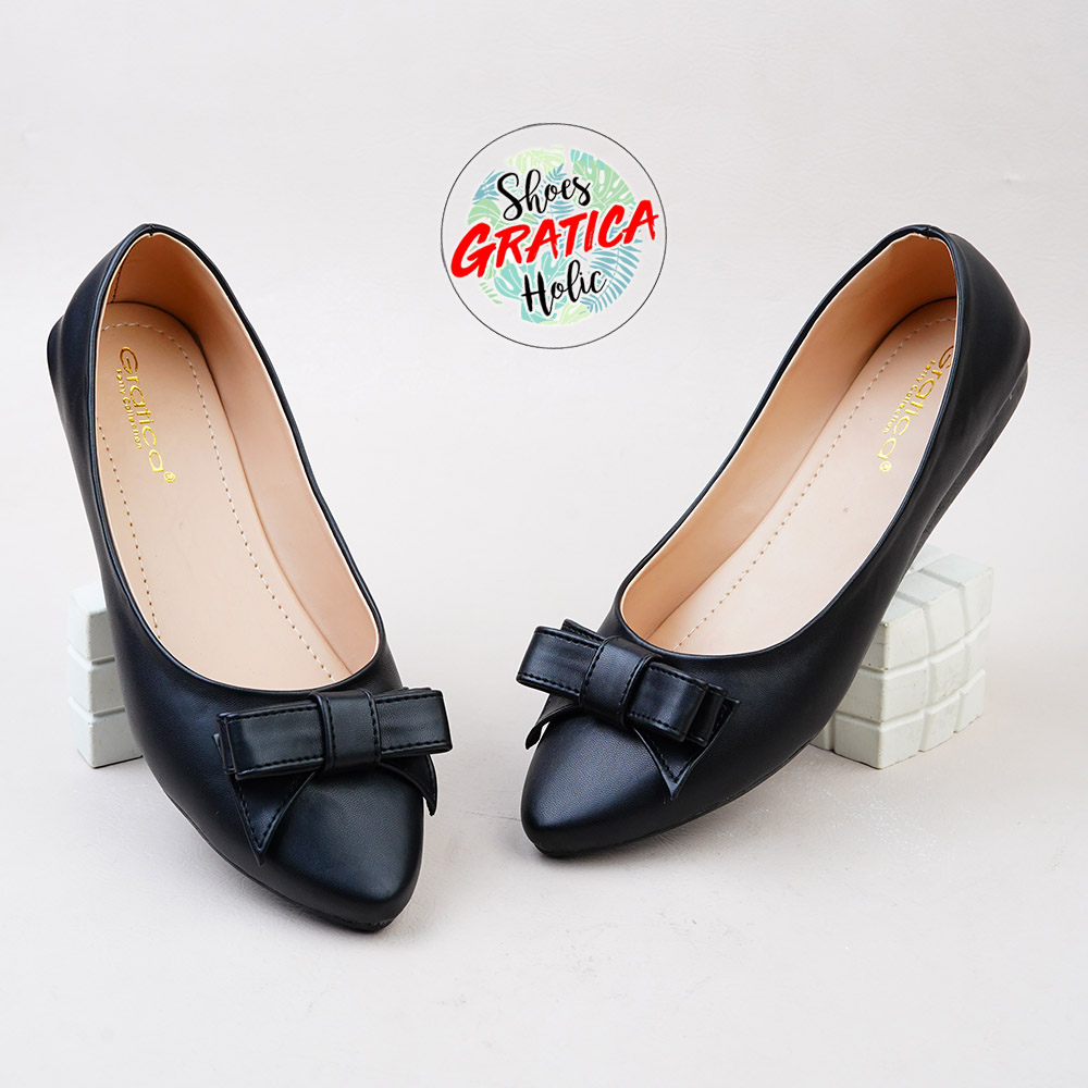 Jual Flat Shoes Gratica Terbaru 2024 ( PIXIE ) / Sepatu kerja Kekinian / Sepatu Wanita Kekinian ...