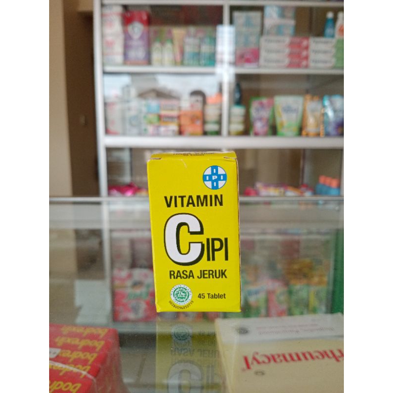 Jual Vitamin C IPI isi 45 Tablet Rasa Jeruk | Shopee Indonesia