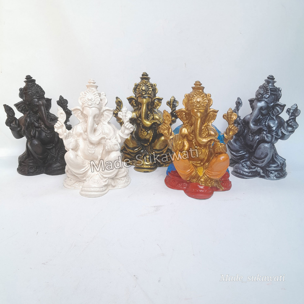Jual Patung Ganesha Resin tinggi 16cm kerajinan Bali | Shopee Indonesia