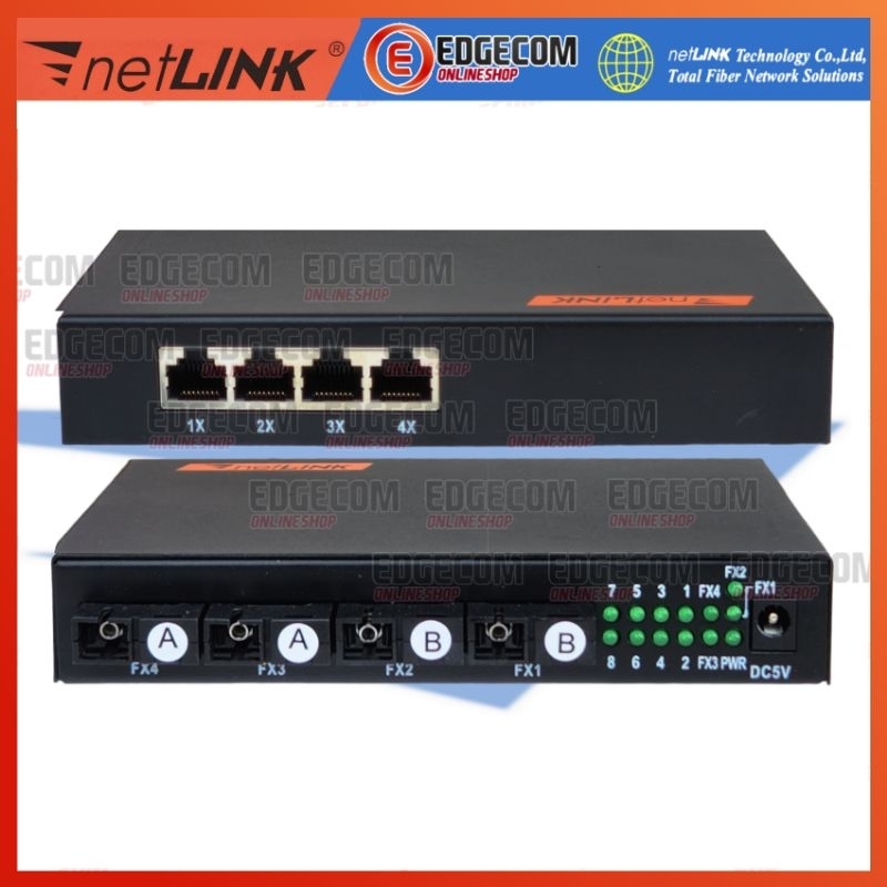 Jual Media Konverter 8 FO 2 LAN 10/100/1000 LAN RJ45 Gigabit Ethernet Fiber Optic Media ...