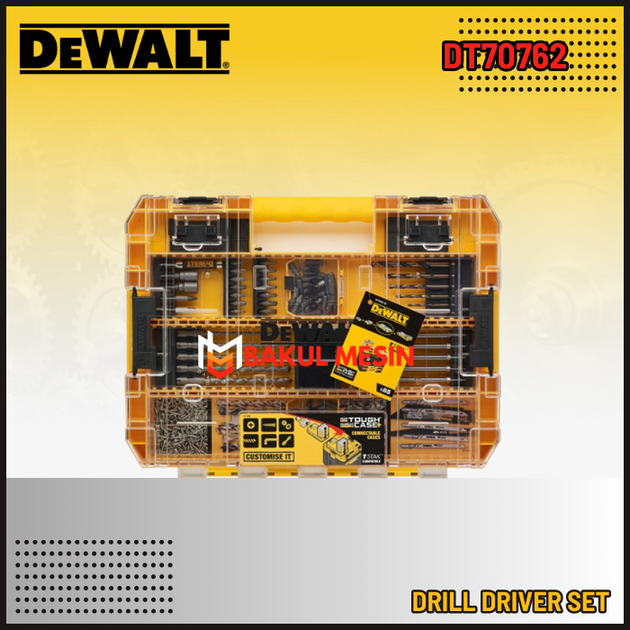 Jual DEWALT DT70762 Mata bor obeng set 85 pcs drill driver set | Shopee ...