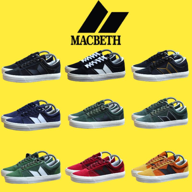 Jual Bisa COD Sepatu Sneakers Macbeth Vegan Leather Modern Clasik ...
