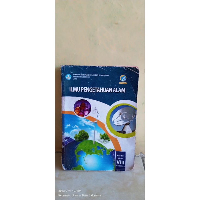 Jual BUKU ILMU PENGETAHUAN ALAM SMP MTS KELAS VIII SEMESTER 1 | Shopee Indonesia