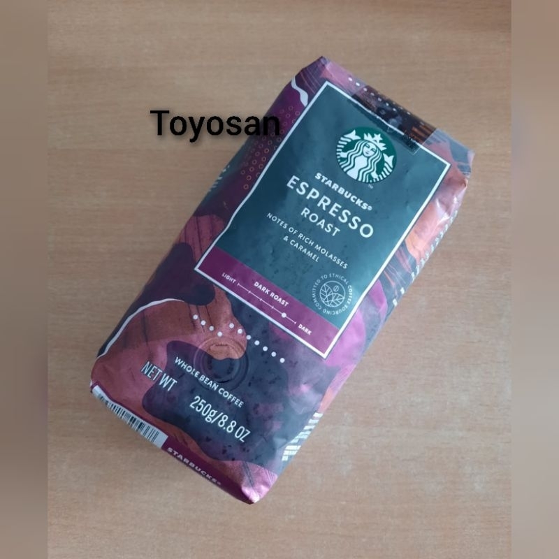 Jual Starbucks Coffee Espresso Roast Whole bean 250 gram | Shopee Indonesia