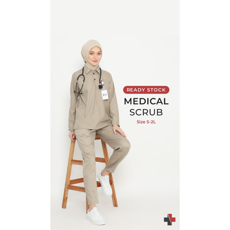 Jual SIMPLY FORMAL/scrub medis/baju jaga/ baju dokter/ baju oka/ baju ...