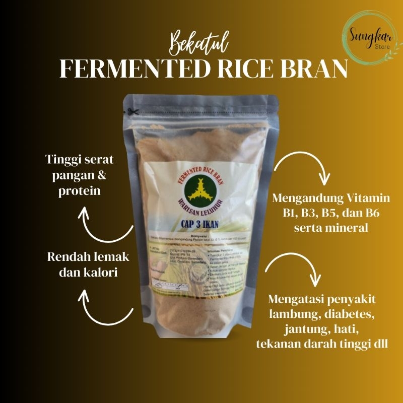 Jual Fermented Rice Bran (Bekatul) | Shopee Indonesia