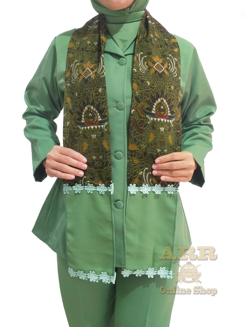 Jual Selendang Persit Syal Batik | Shopee Indonesia