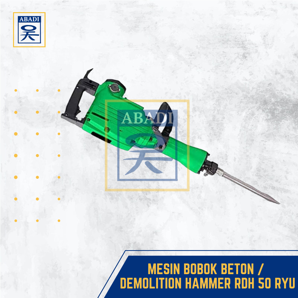 Jual MESIN BOBOK BETON / DEMOLITION HAMMER RDH 50 RYU | Shopee Indonesia