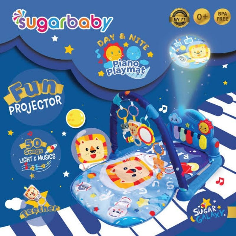 Jual SUGAR BABY PIANO PLAYMAT PROJECTOR | Shopee Indonesia