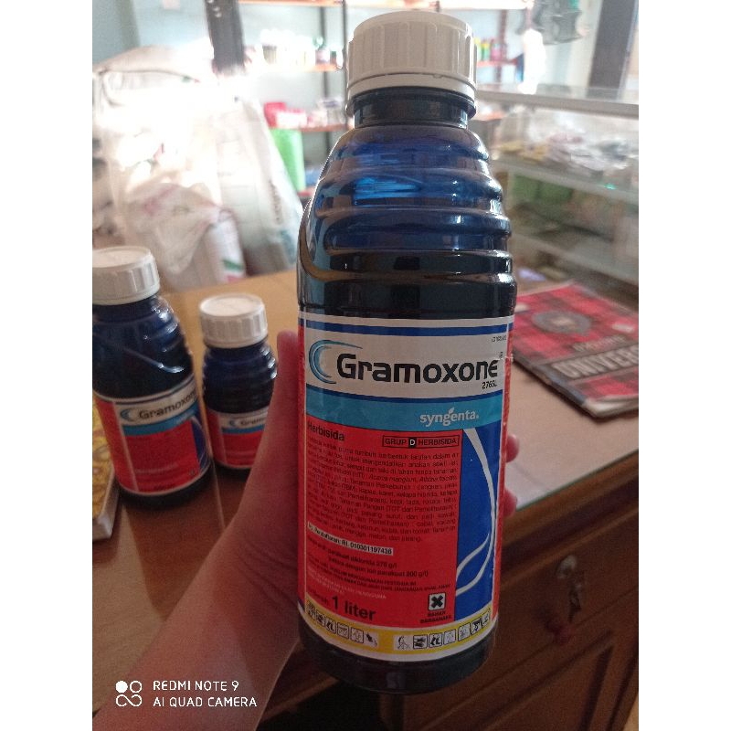 Jual HERBISIDA GRAMOXONE 276 SL SYNGENTA 1 liter CAIRAN PEMBASMI RUMPUT ...