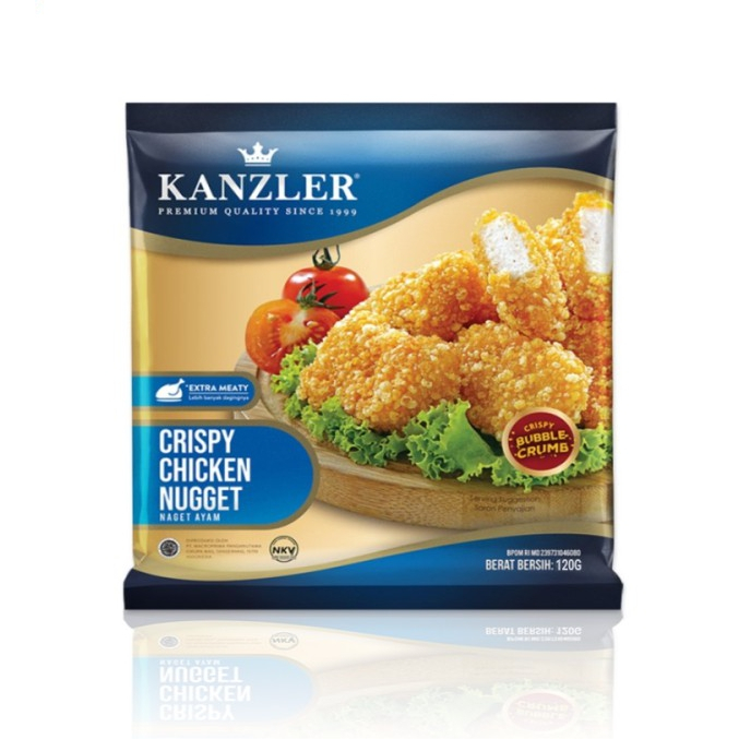 Jual Kanzler Crispy Chicken Nugget 250 gr Frozen Food Bandung | Shopee ...