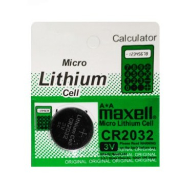 Jual Battery Lithium CR2032 Baterai kancing 3V Maxell Batre RTC Jam ...