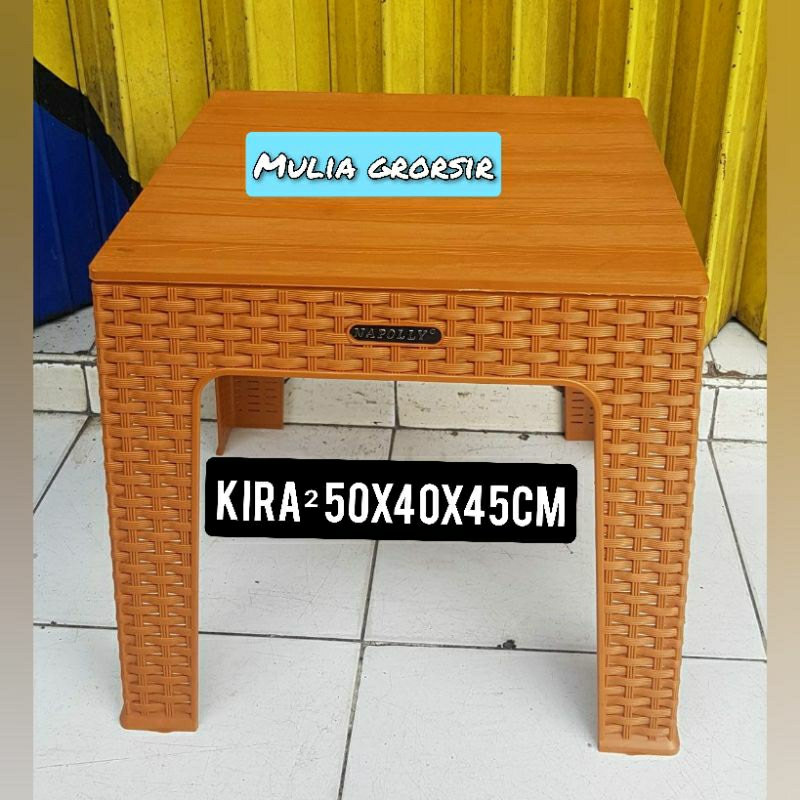Jual Meja Napolly Meja Model Rotan | Shopee Indonesia