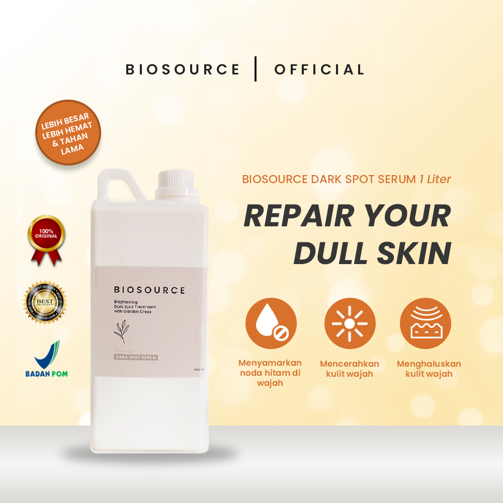 Jual BIOSOURCE DARK SPORT SERUM 1L | BPOM | Skincare Serum | Shopee ...