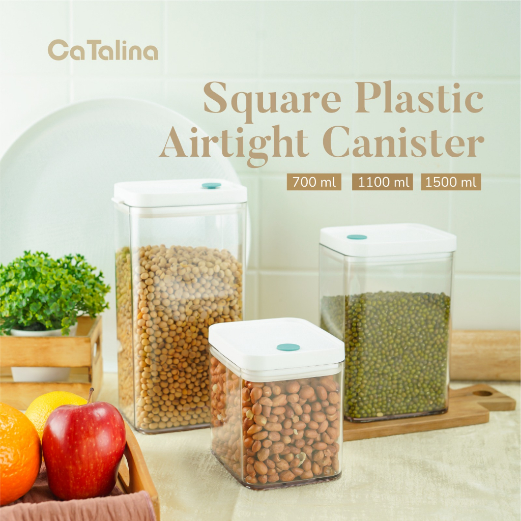 Jual CaTalina Toples Storage Tempat Penyimpanan Wadah Acrylic Jar ...