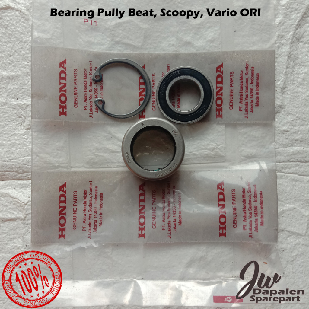 Jual Bearing Laher Bambu Set CVT Puly Pully Beat, Scoopy, PCX, ADV ...