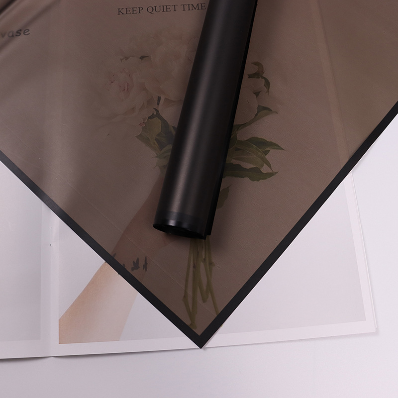 Jual Kertas Buket Bunga List Gold Line Emas Flower Wrapping Cellophane ...