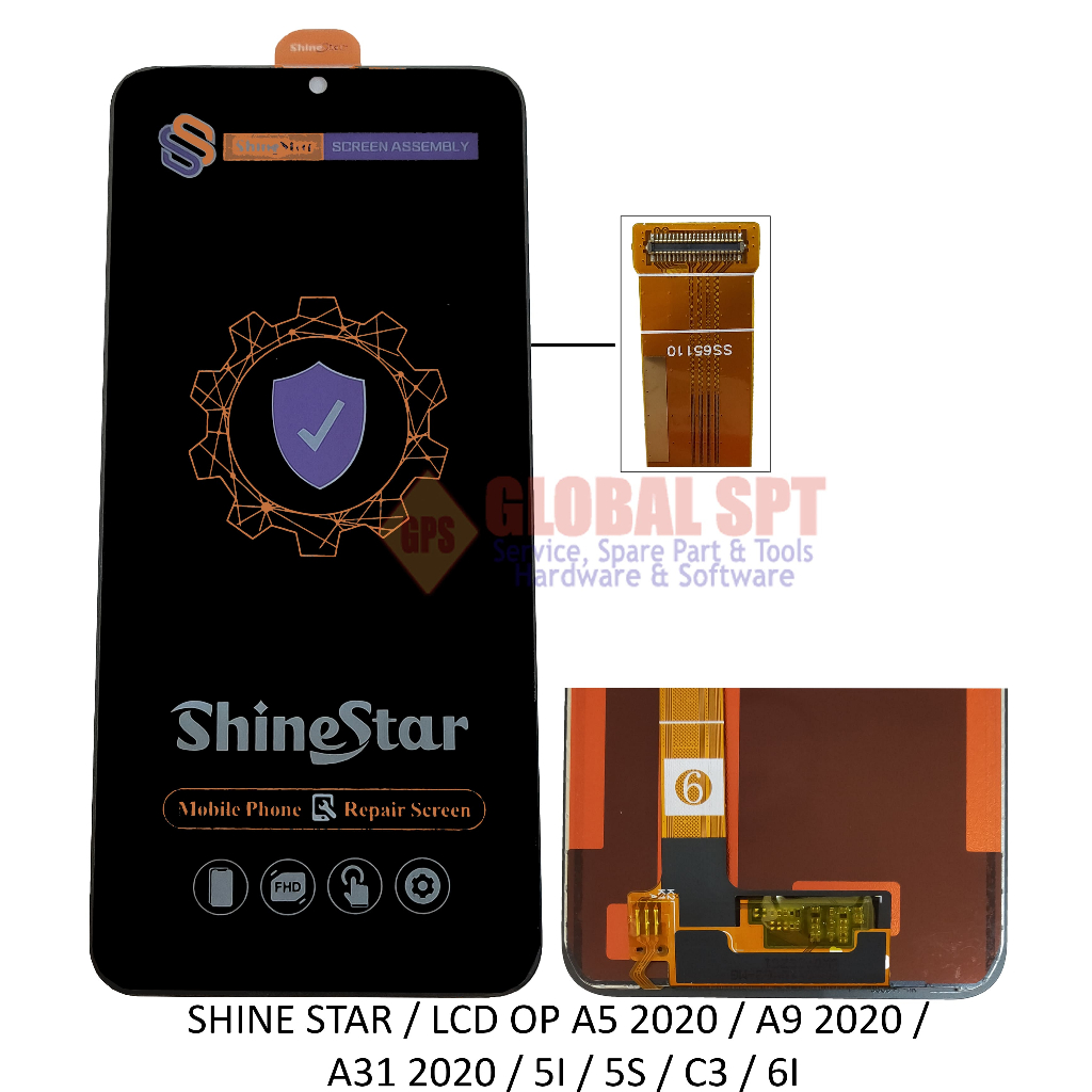 Jual SHINE STAR / LCD TOUCHSCREEN OPPO A5 2020 / A9 2020 / 5 / C3 / A31 ...