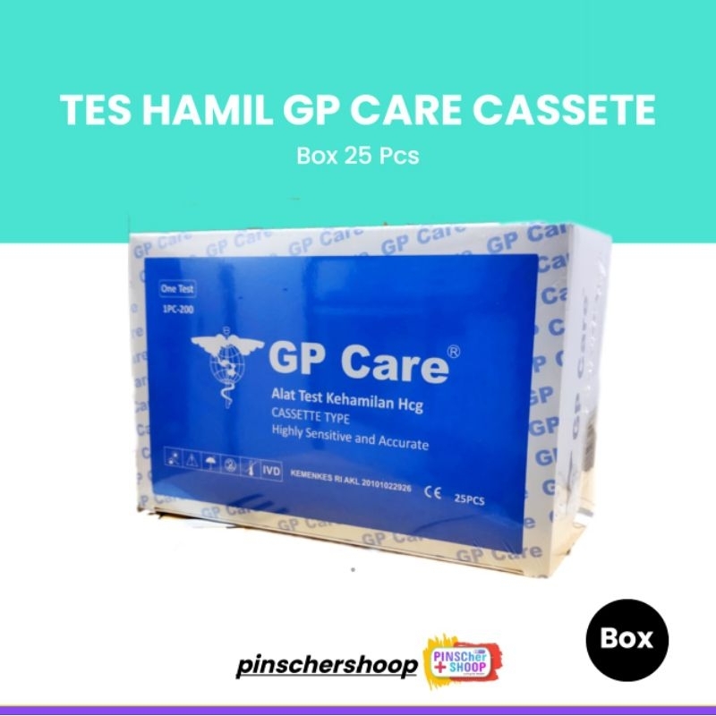Jual Test Kehamilan Pregnancy Tes Testpack Hamil GP Care / Box | Shopee ...