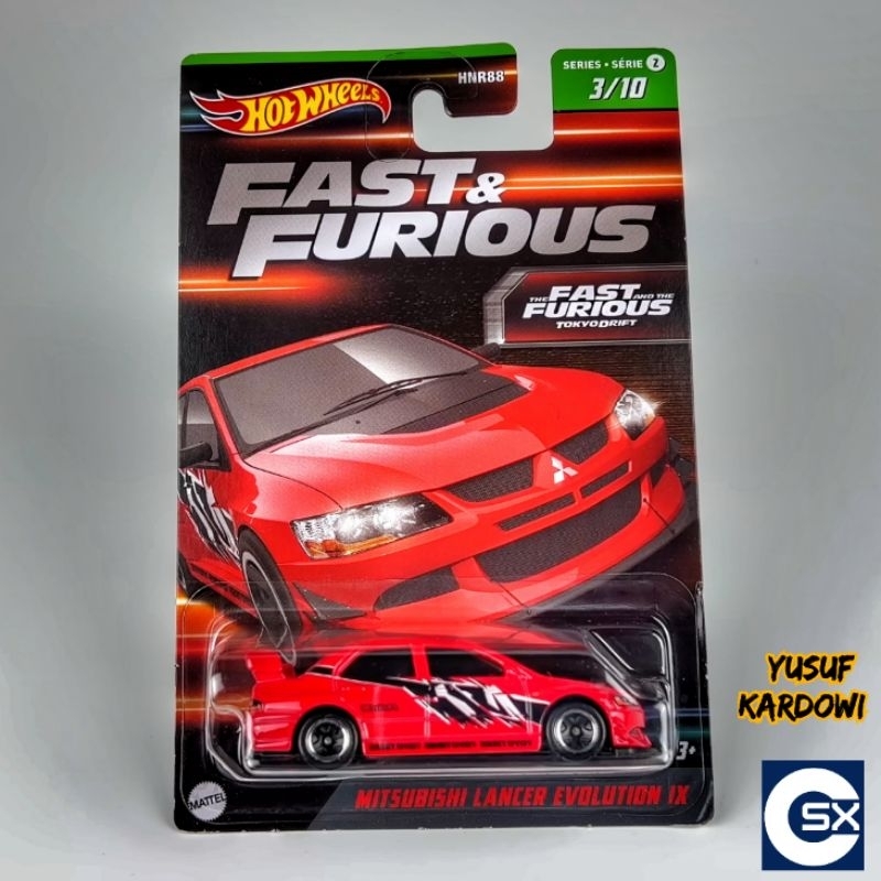 Jual Hot Wheels Mitsubishi Lancer Evolution IX Fast and Furious Tokyo ... Jual Hot Wheels Mitsubishi Lancer Evolution IX Fast and Furious Tokyo ...