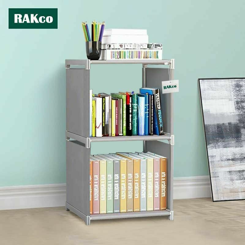 Jual Rak buku minimalis PVC 5 susun 4 ruang (4 pipa hambalan) | Shopee ...