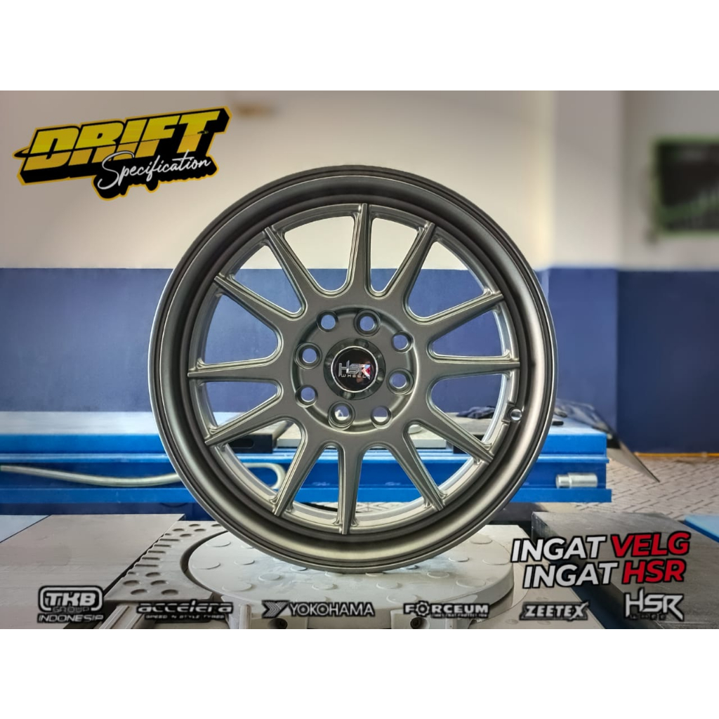 Jual Velg HSR ENDE R15 Velg Mobil Brio Agya Ayla Calya Ring 15x6,5 ...