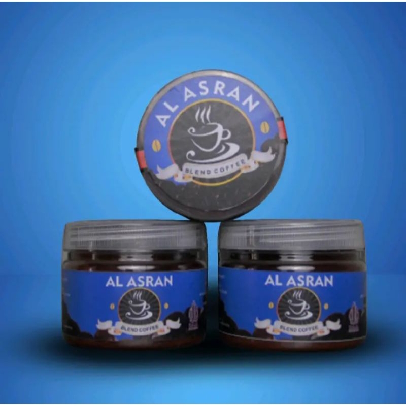 Jual Al-Asran Coffee blend 125 gram alami organik bebas gula | Shopee ...
