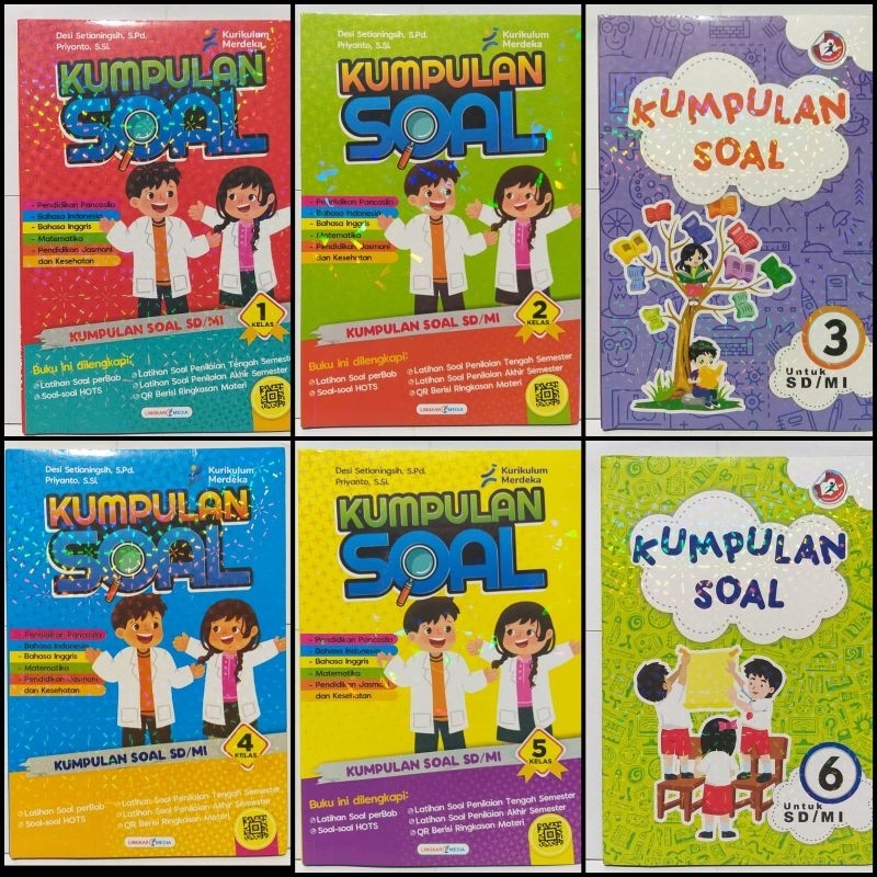 Jual Kumpulan Soal Kurikulum Merdeka dan K13 SD/MI - LM | Shopee Indonesia