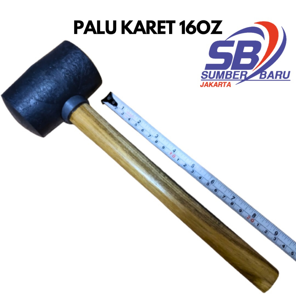 Jual SB TERMURAH Palu Karet Blitz Mallet 16oz 16 oz 400gr 400 Gram ...