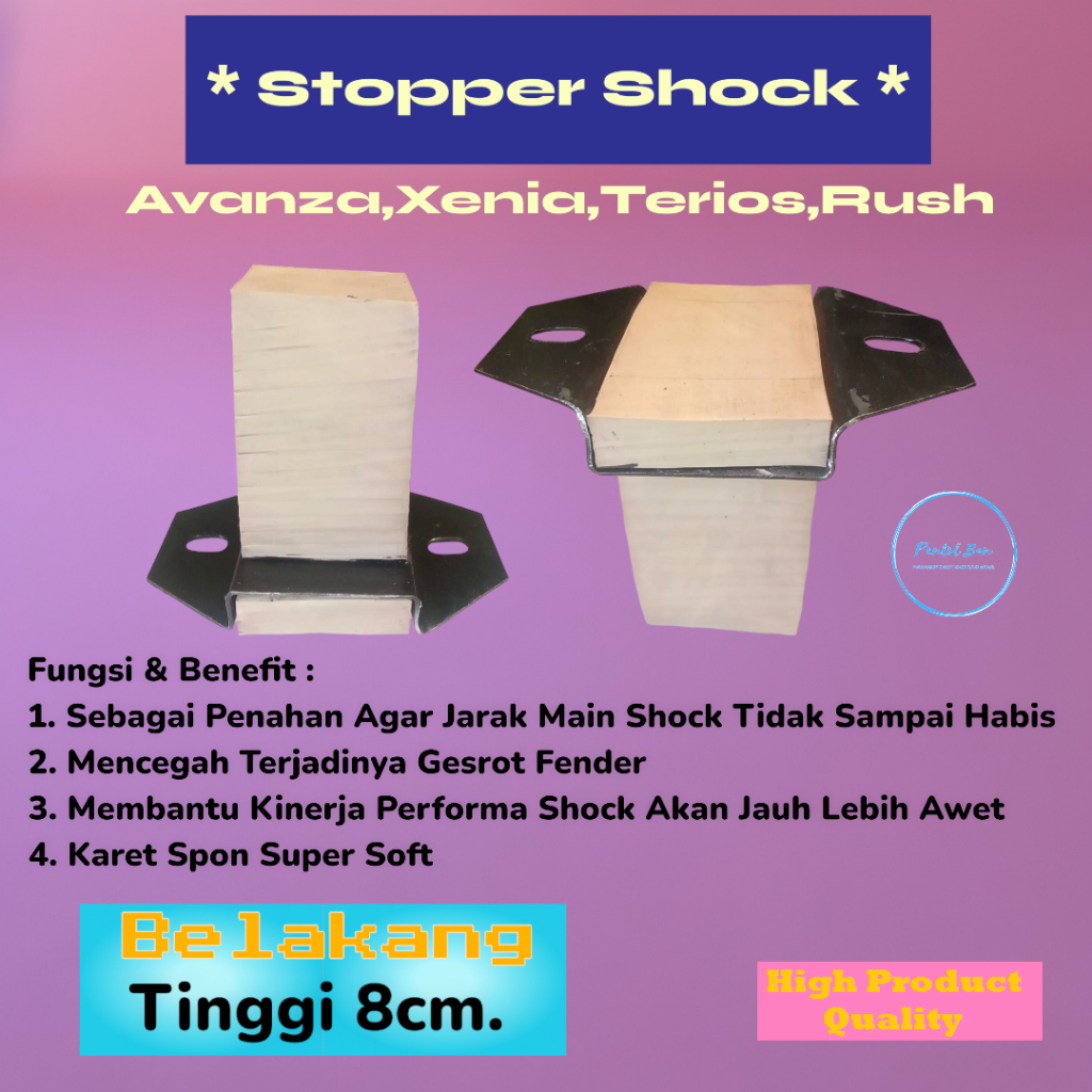 Jual Stopper karet spon empuk awet bagian Sasis belakang Avanza,Xenia ...