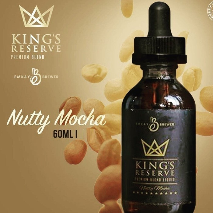 Jual Kings Reserve Nutty Mocha 60ML By Emkay | Shopee Indonesia