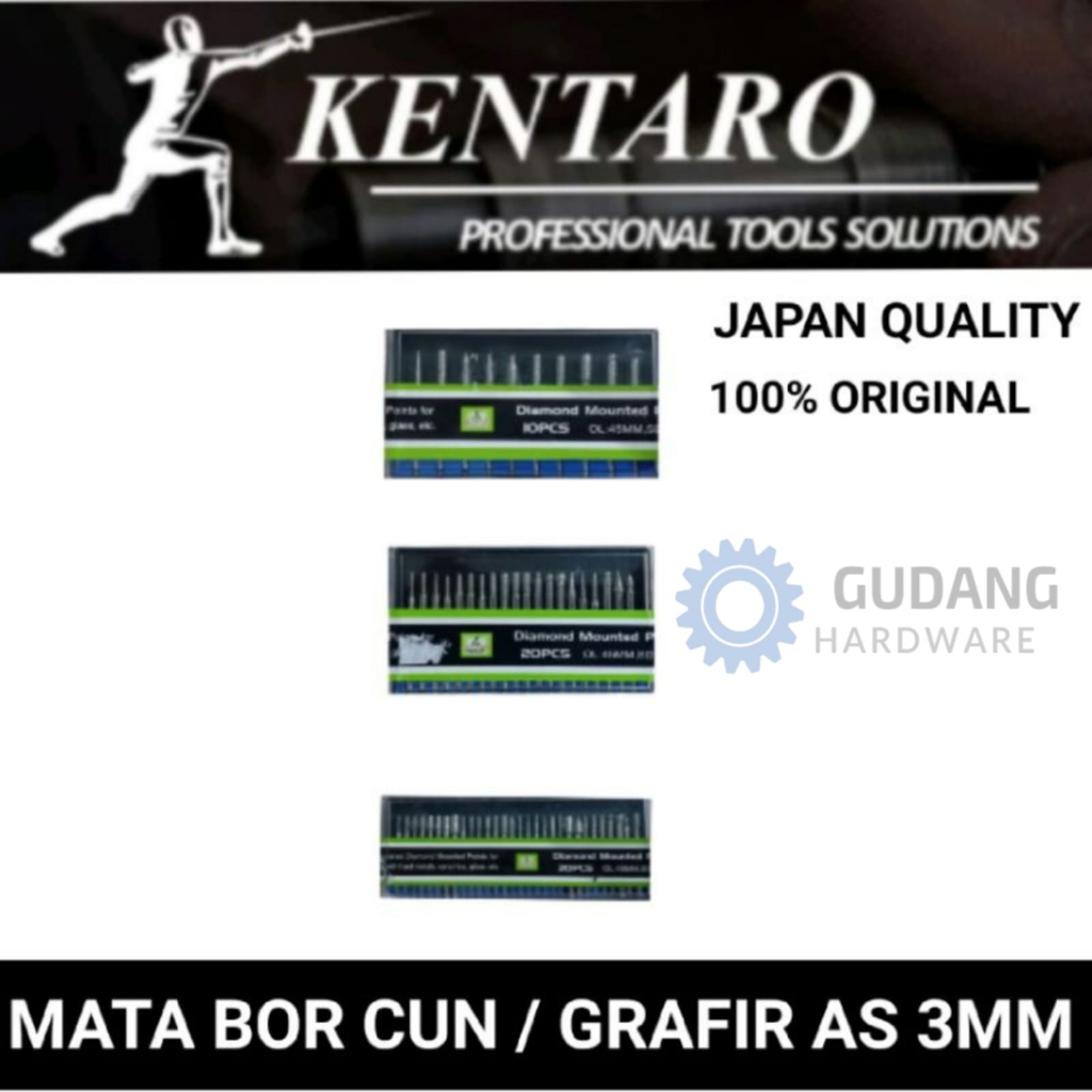 Jual MATA BOR CUN / UKIR / GRAFIR/ DIAMOND MOUNTED POINTER SET AS 3M ...
