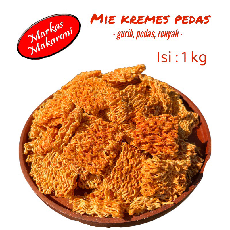 Jual Mie Kremes Pedas 1kg | Shopee Indonesia