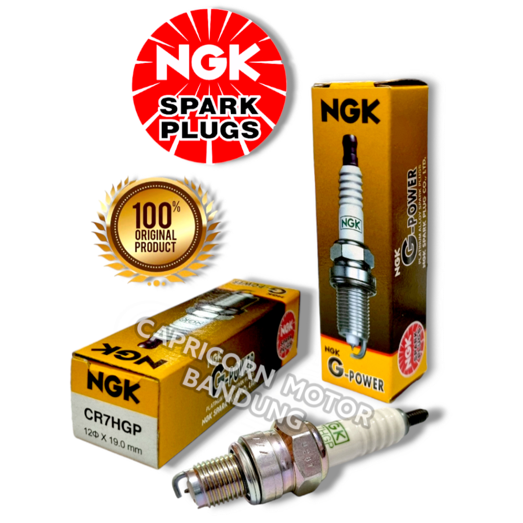 Jual BUSI RACING NGK G POWER CR7HGP PLATINUM Grand Supra X Mio Jupiter ...