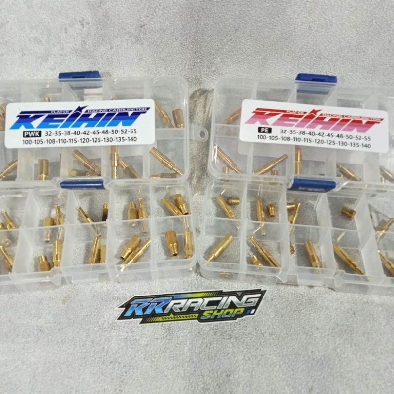 Jual SPUYER SET PILOT JET MAIN JET PE PWK KEIHIN RACING | Shopee Indonesia