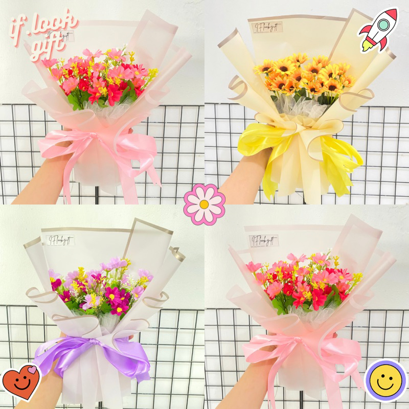 Jual Buket Bunga Artificial Baby Flower | Babybreath | BUKET MURAH ...