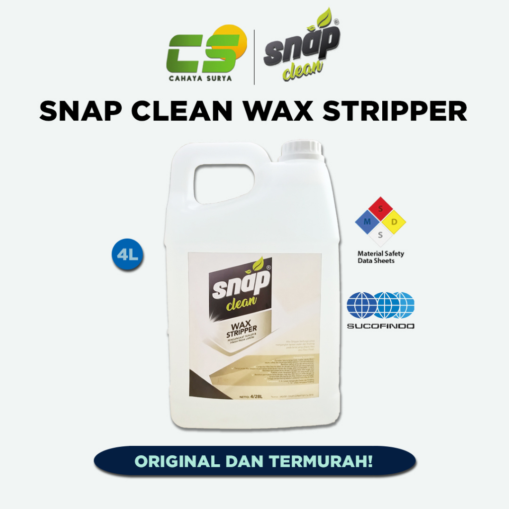 Jual Snap Clean - Wax Stripper 4L | Shopee Indonesia
