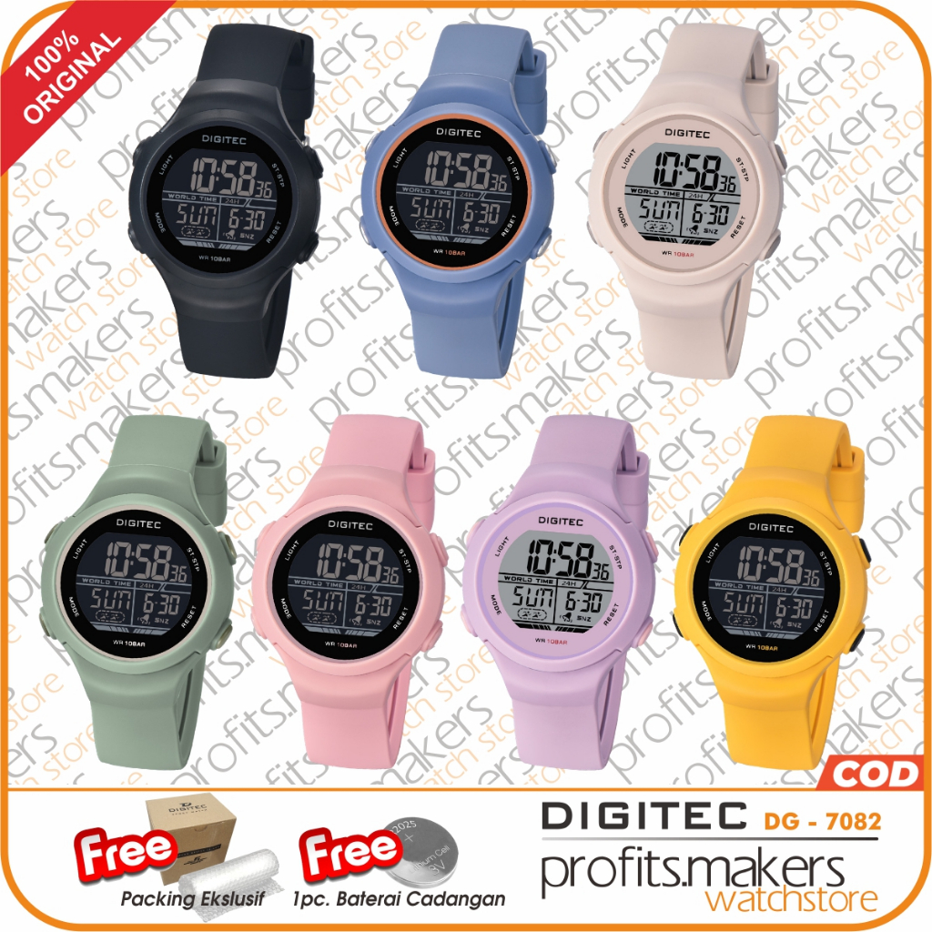 Jual DIGITEC DG 7082 / DG-7082 / DG7082 Watch Jam Tangan ORIGINAL ...