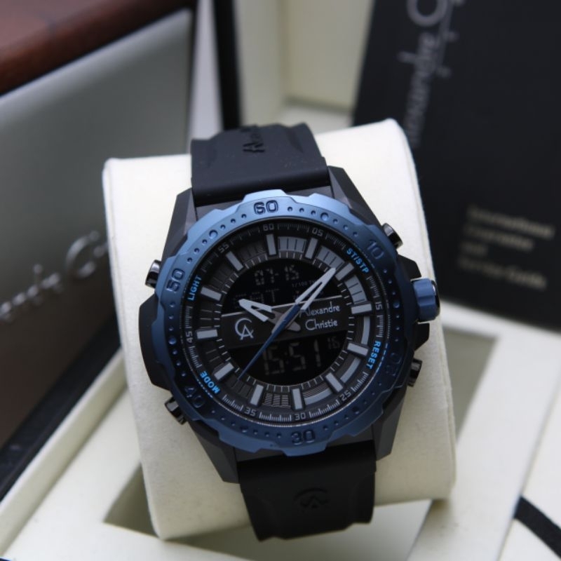 Jual TERBARU JAM ALEXANDER CHRISTIE PRIA ORIGINAL DIGITAL+ ANALOG MODEL ...