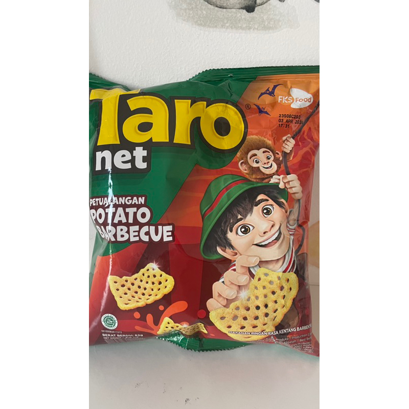 Jual [BARU] Taro Net Petualangan Potato Barbecue (62gr) | Shopee Indonesia