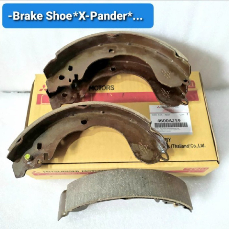 Jual Brake Shoe Kampas Rem Belakang Mitsubishi Xpander X-pander X Pander Original | Shopee Indonesia