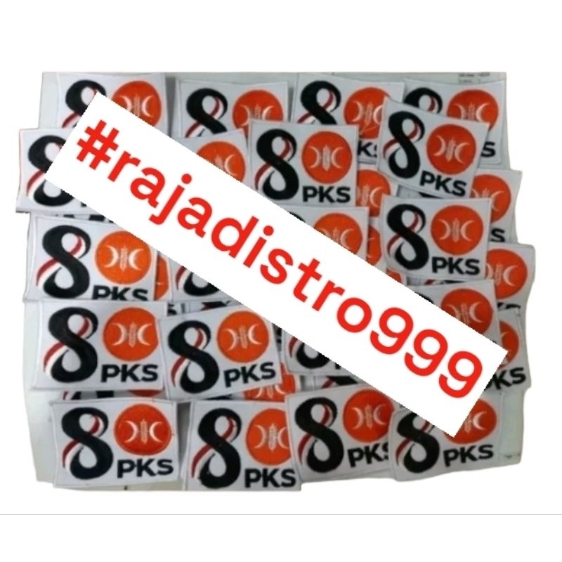 Jual BADGE LOGO PARTAI PKS NOMOR BORDIR KOMPUTER | Shopee Indonesia