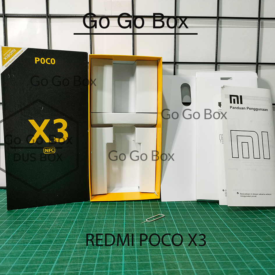 Jual DUS DUSBOX POCO X3 DAN X3 PRO -GRATIS STICKER- DAN FULLSET(CHARGER ...