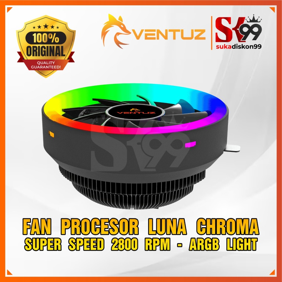 Jual Luna ARGB Cpu Cooler VENTUZ | Shopee Indonesia