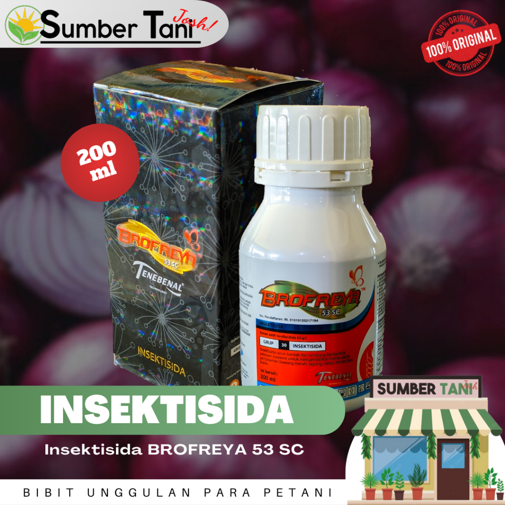 Jual Insektisida BROFREYA 53SC Kemasan 200ml Tenebenal Technology ...